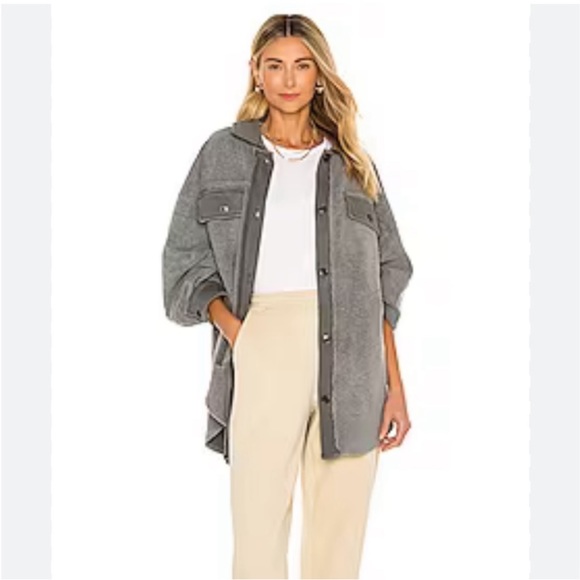 Free People | Tops | Bnwt Free People Ruby Jacket In Eucalyptus Oak ...